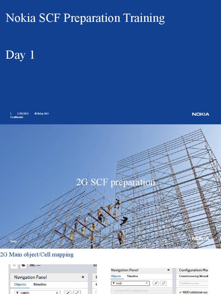 Nokia SCF Preparation Training | PDF