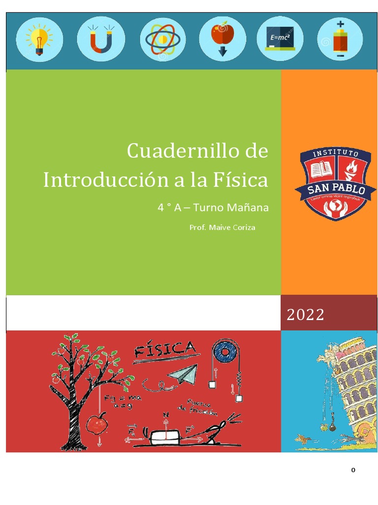 Cuadernillo 2022 Int A La Física | PDF | Fuerza | Velocidad