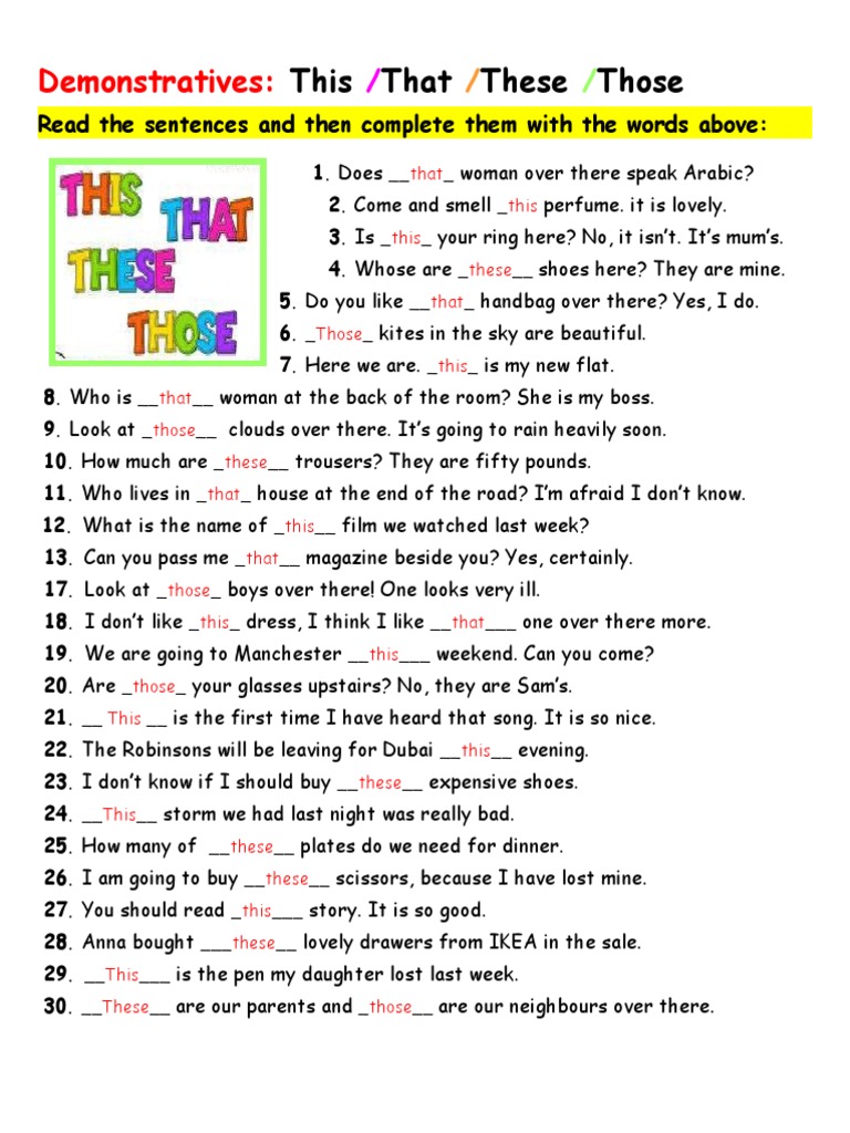 4.demonstratives (1) Terminado | PDF