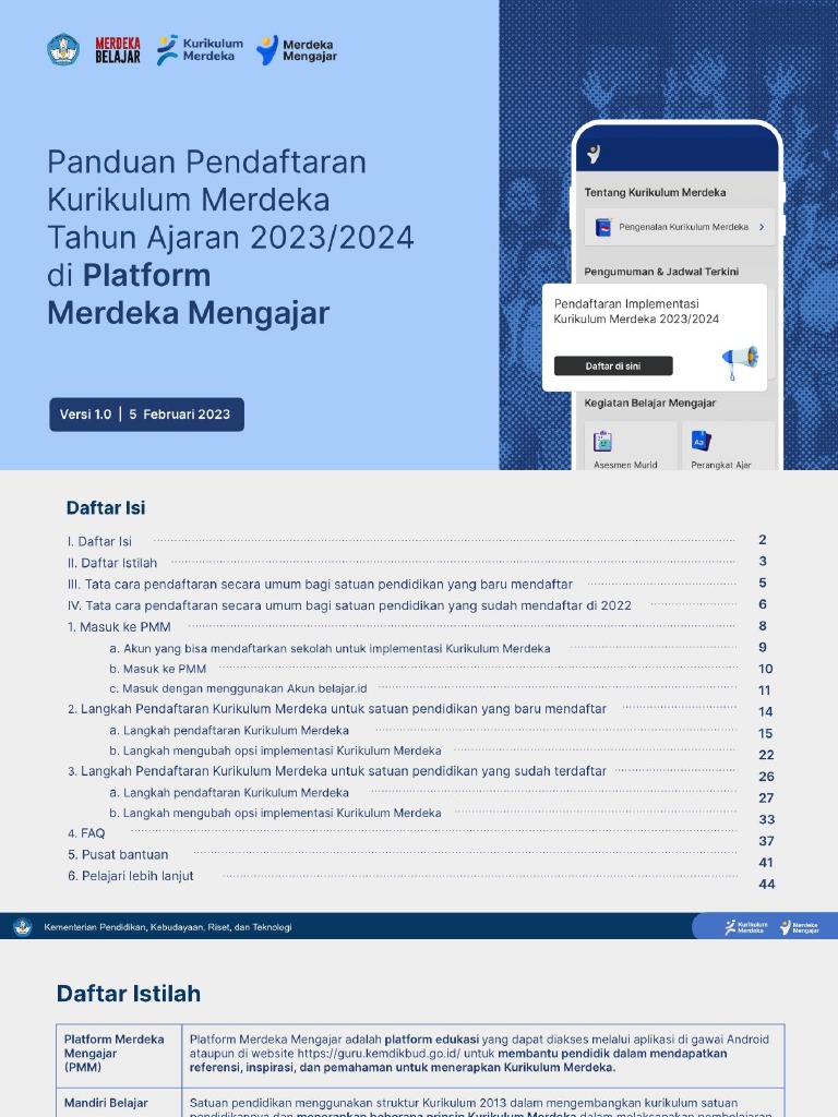 Panduan Pendaftaran IKM 2023-2024 | PDF