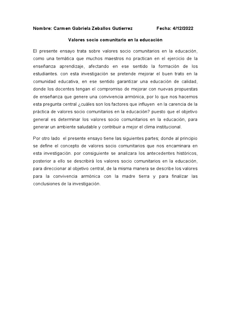Ensayo Introduccion Pdf