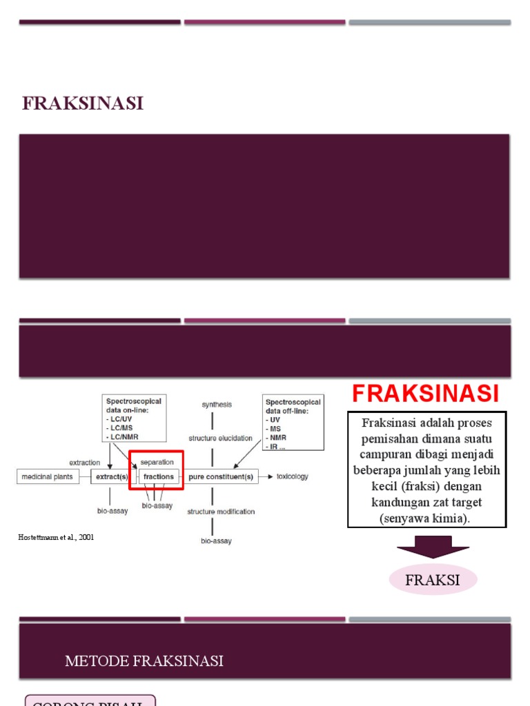 Metode dan Prinsip Fraksinasi Cair | PDF