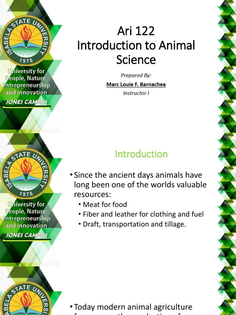 Introduction to Animal Science Overview | PDF | Livestock | Agriculture