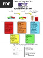 PSMF Diet Guidelines and Sample Menu | PDF | Dill | Salad