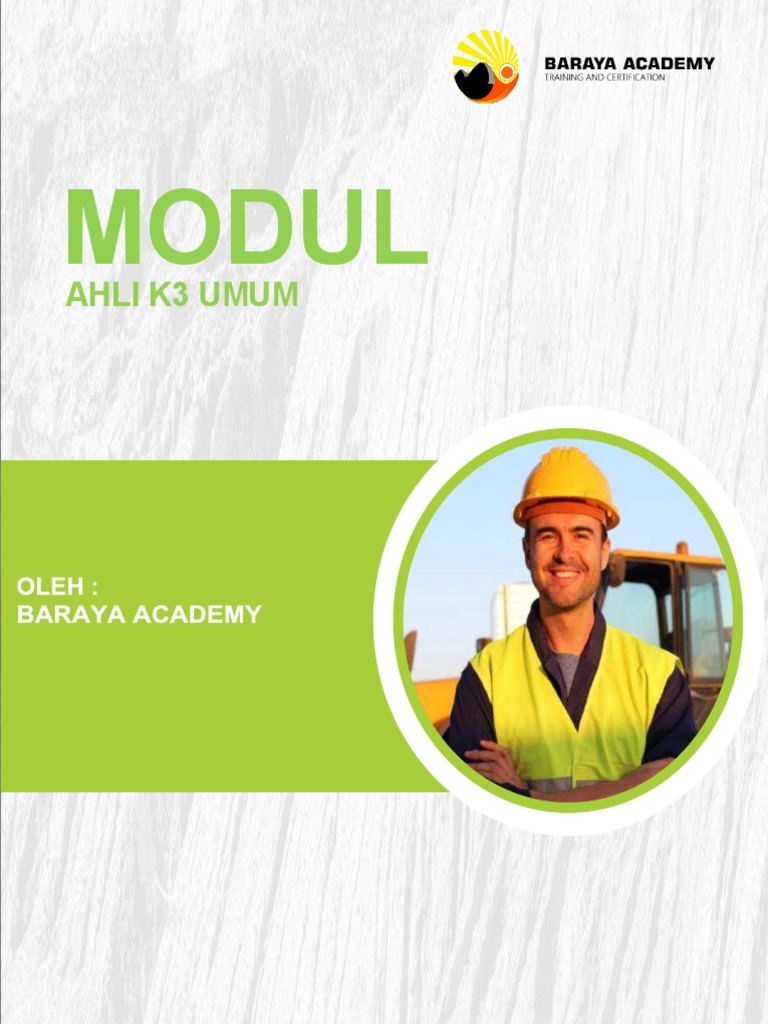 Modul Ahli k3 Umum BNSP | PDF