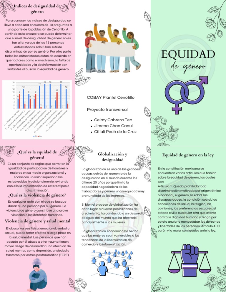 Triptico Proyecto Transversal | PDF