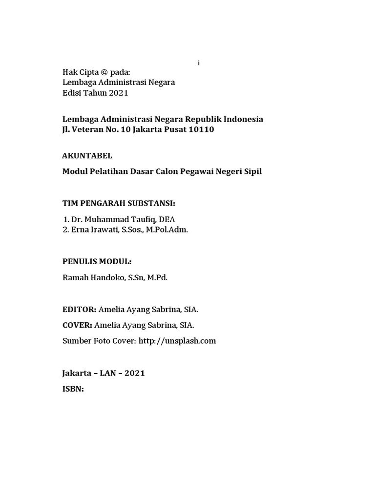 2.modul Akuntabel | PDF | Bisnis