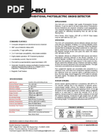 Acutec 35 Gas Detection Data Sheet | PDF | Relay | Electromagnetism