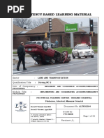 DRIVING NC II Orientation | PDF | Learning | Curriculum