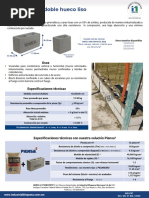 Ficha Tecnica Tepezil | PDF | Ingeniería de Edificación | Naturaleza