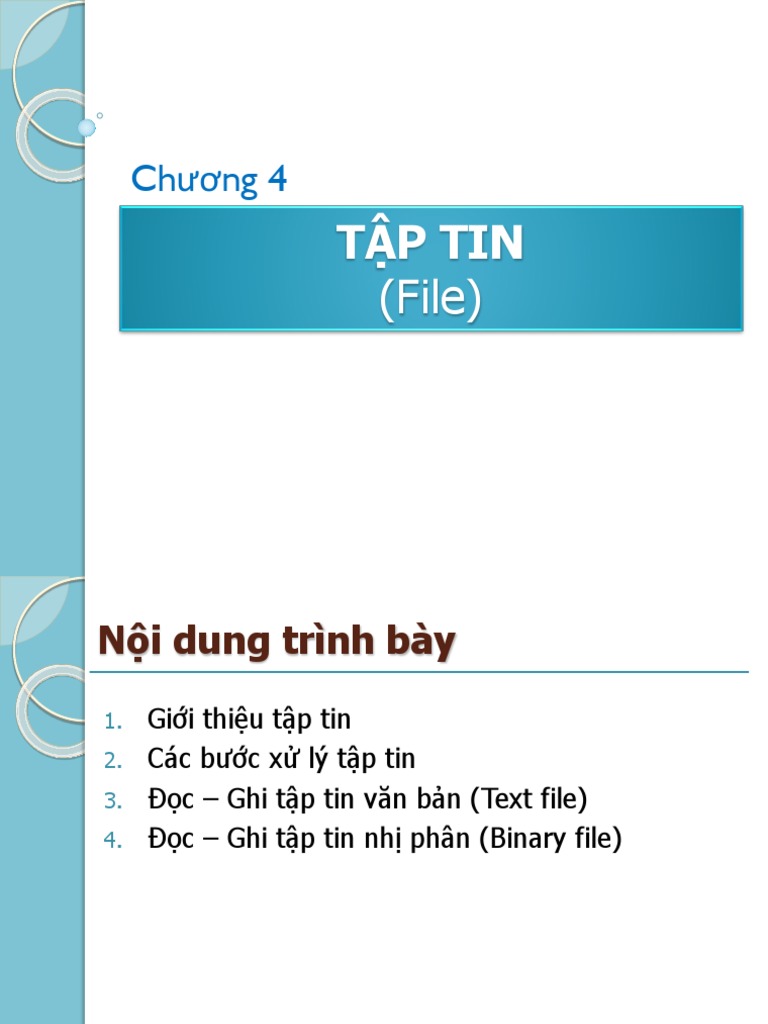 KTLT - Chuong 3 - FILE | PDF