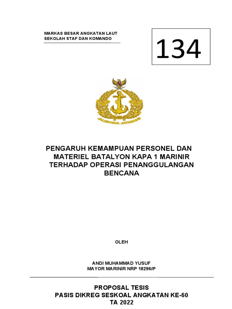 BAB 1,2,3 Siap Proposal (Rev) | PDF
