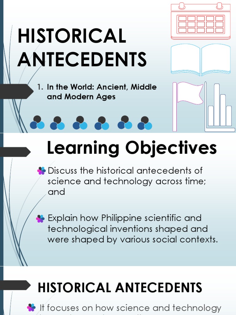 Tracing the Historical Development of Science and Technology Across ...