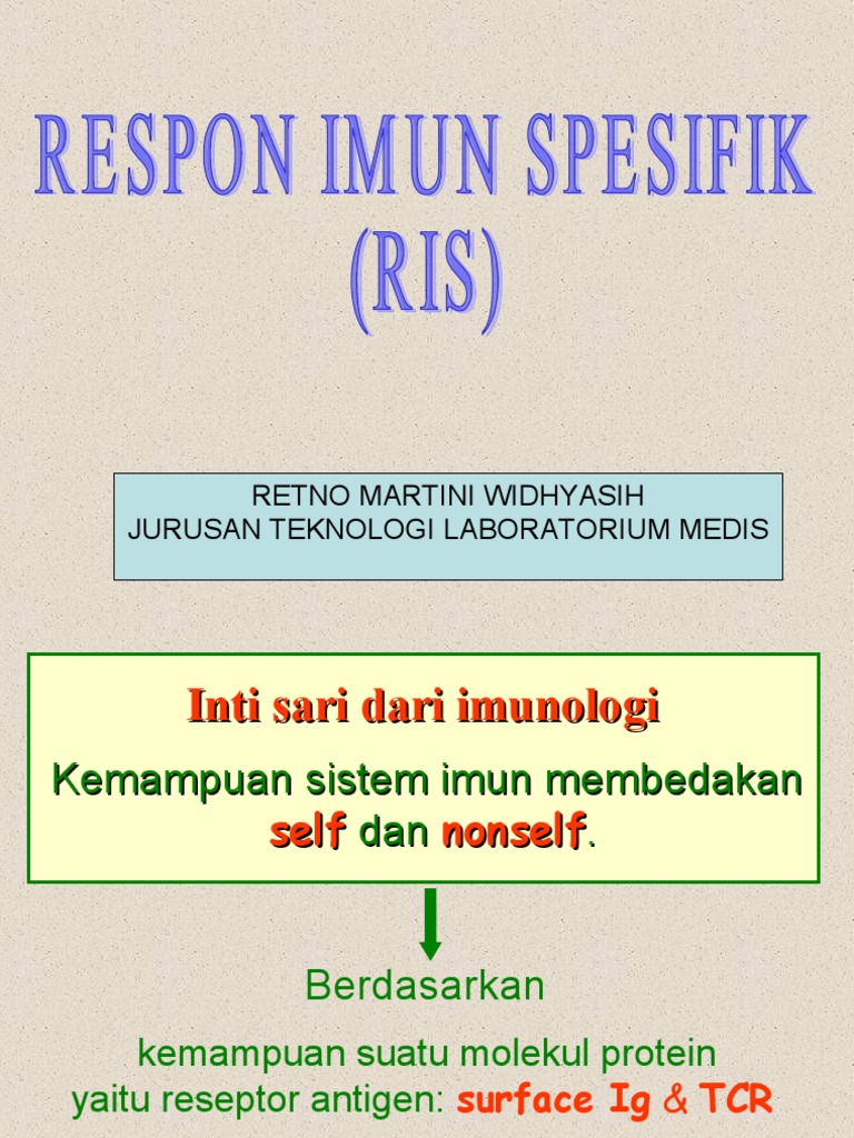 Respon Imun Spesifik | PDF