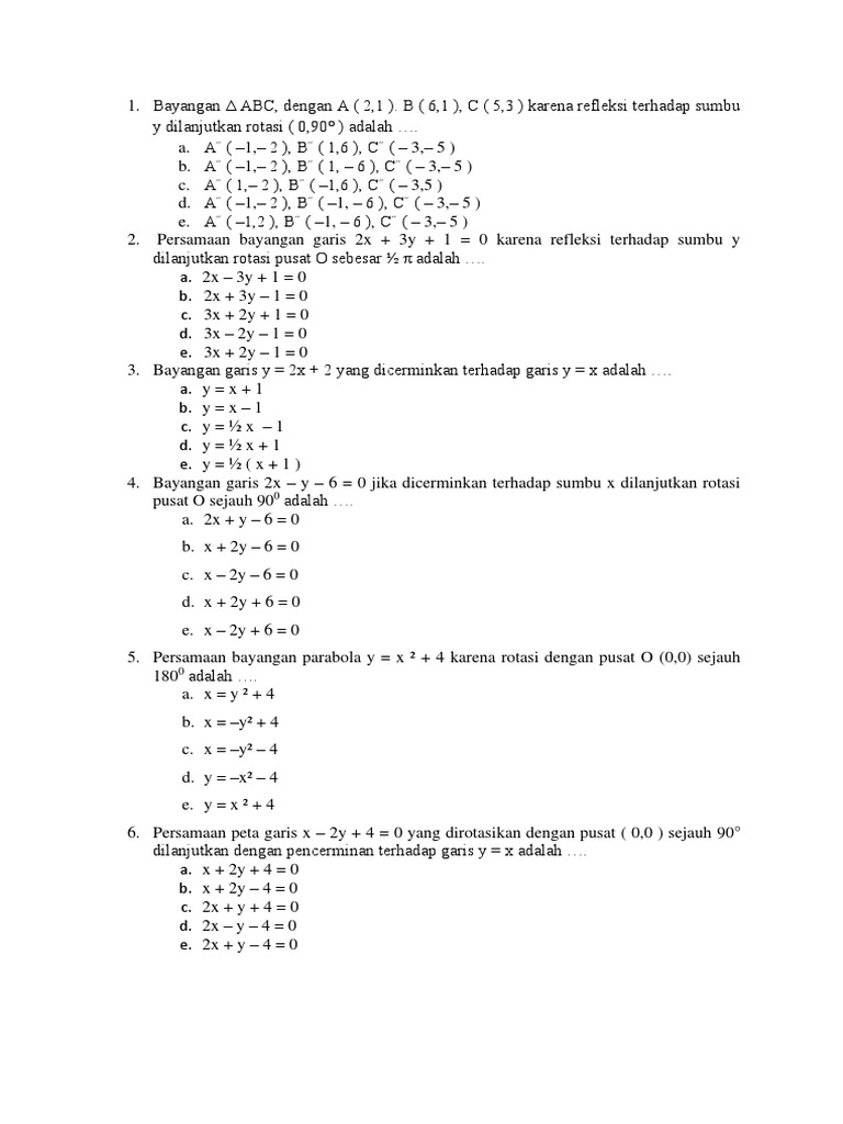 Latihan Uas - 3 | PDF