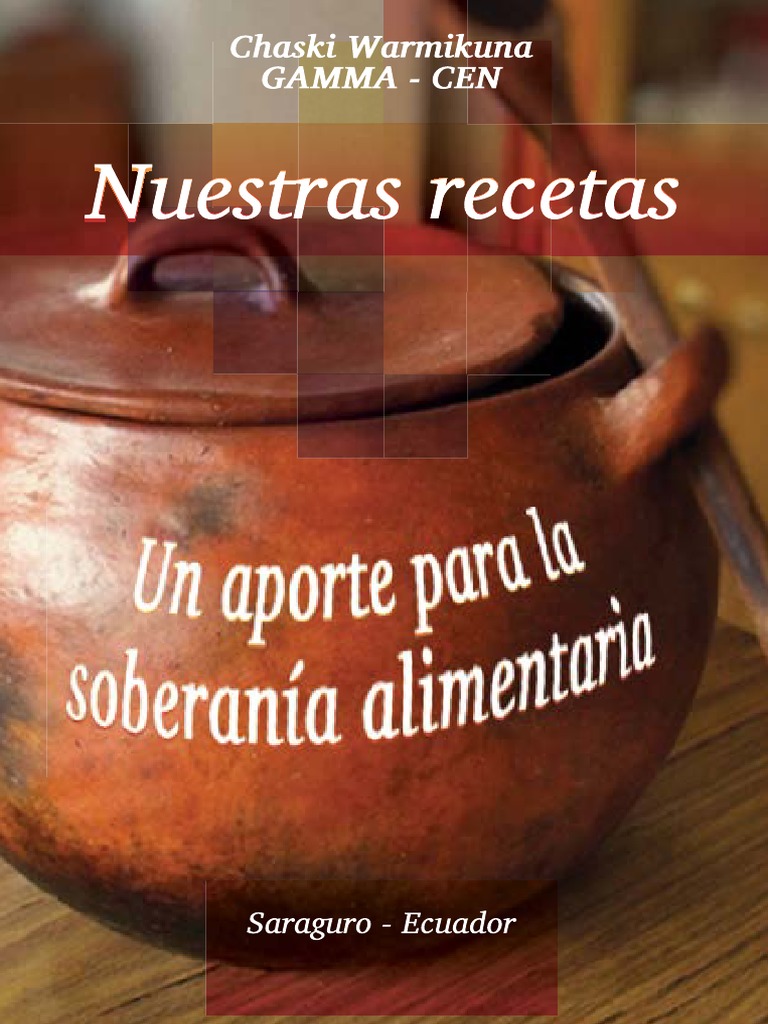 Recetas Típicas del Pueblo Saraguro | PDF | Cilantro | Maíz