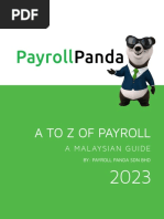 AutoCount Cloud Payroll User Guide | PDF | Payroll | Workweek And Weekend