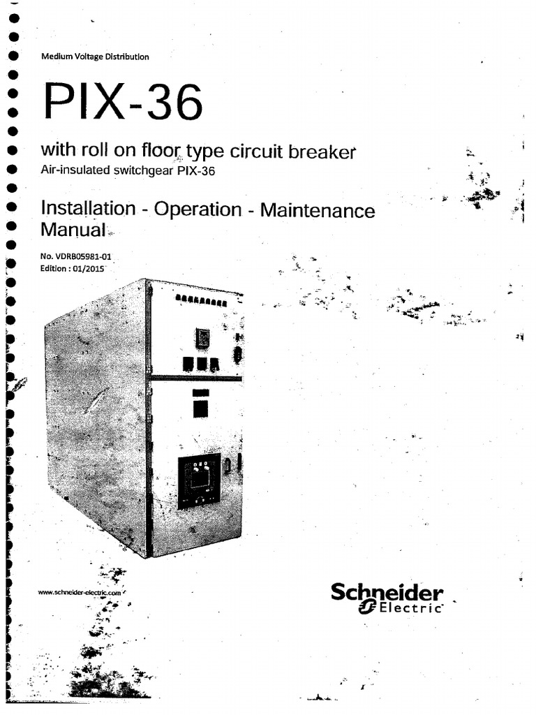 PIX-36 VCB (Schneider) - Manual | PDF