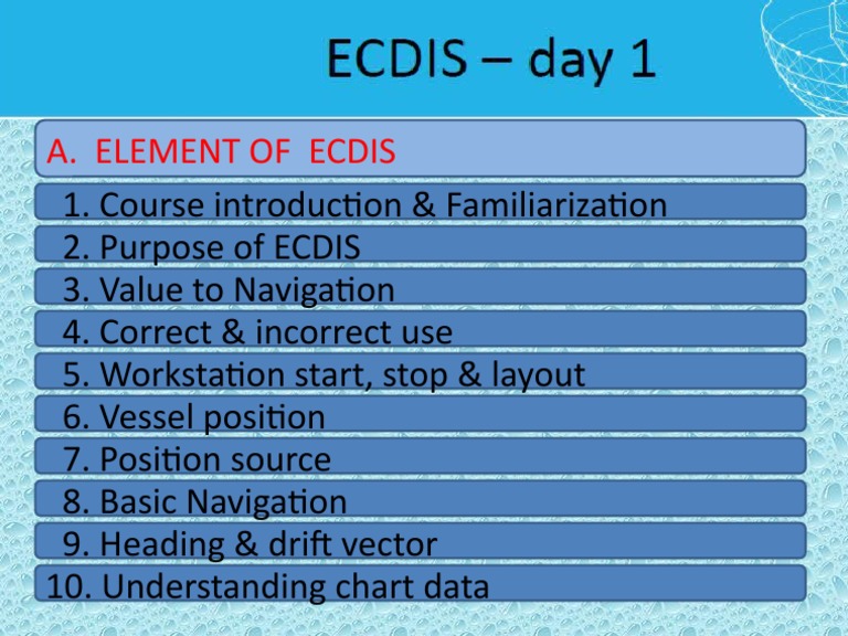 Ecdis - Day 1 | PDF