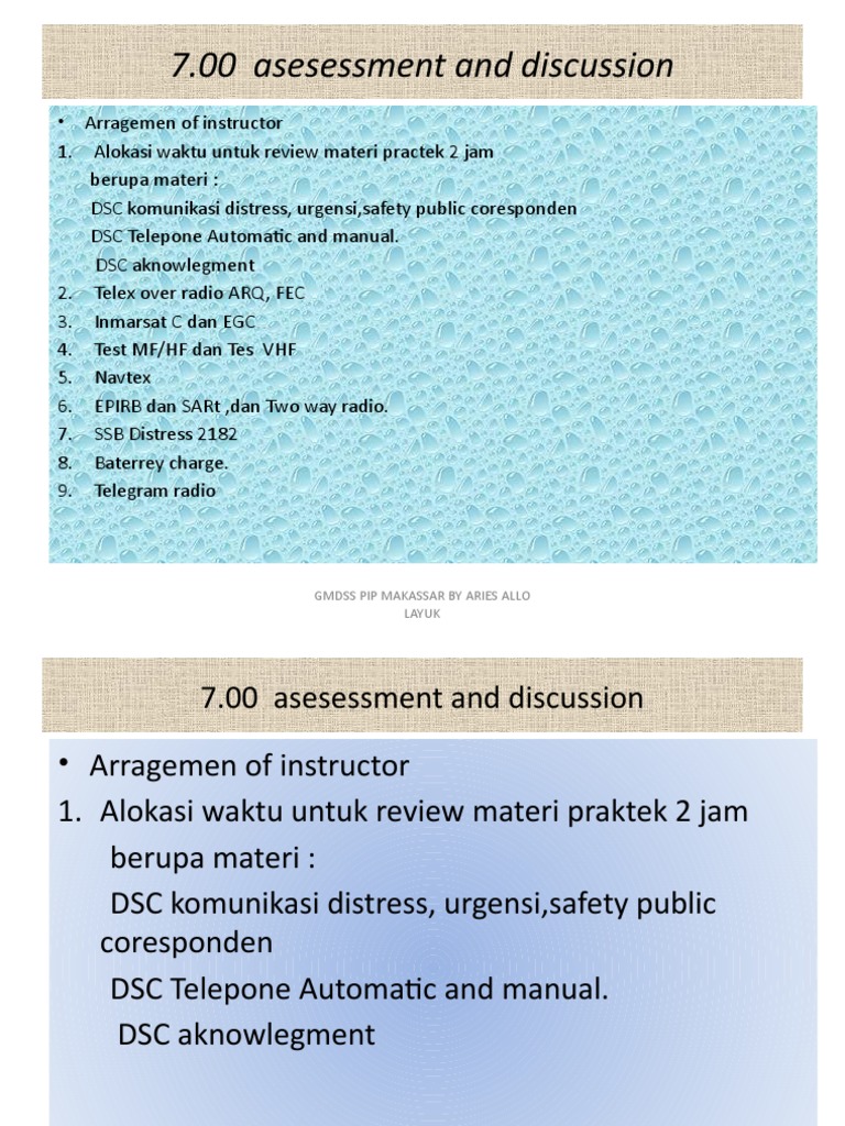Pelatihan GMDSS: Materi dan Ujian Praktek | PDF | Komputer | Teknologi & Rekayasa