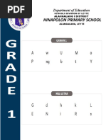 Crla Grade 3 Reading Materials English | PDF