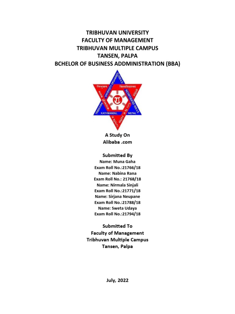 A Study on Alibaba's Organizational Structure, Culture and Market ...