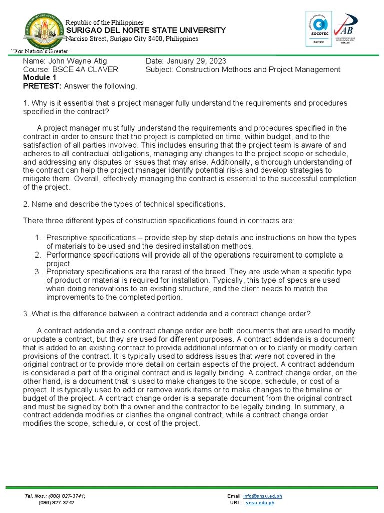 Module 1 CMPM | PDF | Business