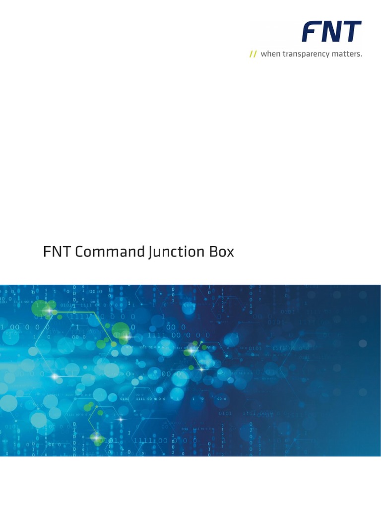 Course Description FNT Command Junction Box | PDF | Legal Liability ...