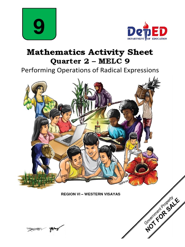 Math 9 q2w7 Final Edited.... | PDF | Learning | Abstract Algebra