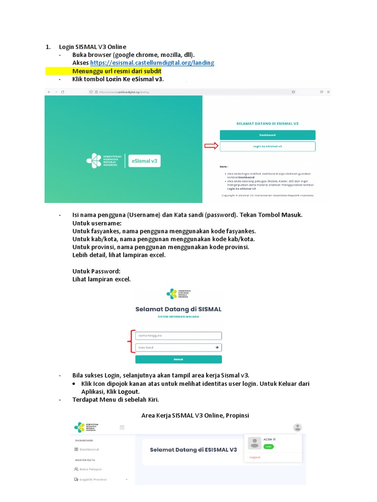 Pedoman-SismalV3-Prop Dd20okt2022 Online | PDF | Komputer | Teknologi ...