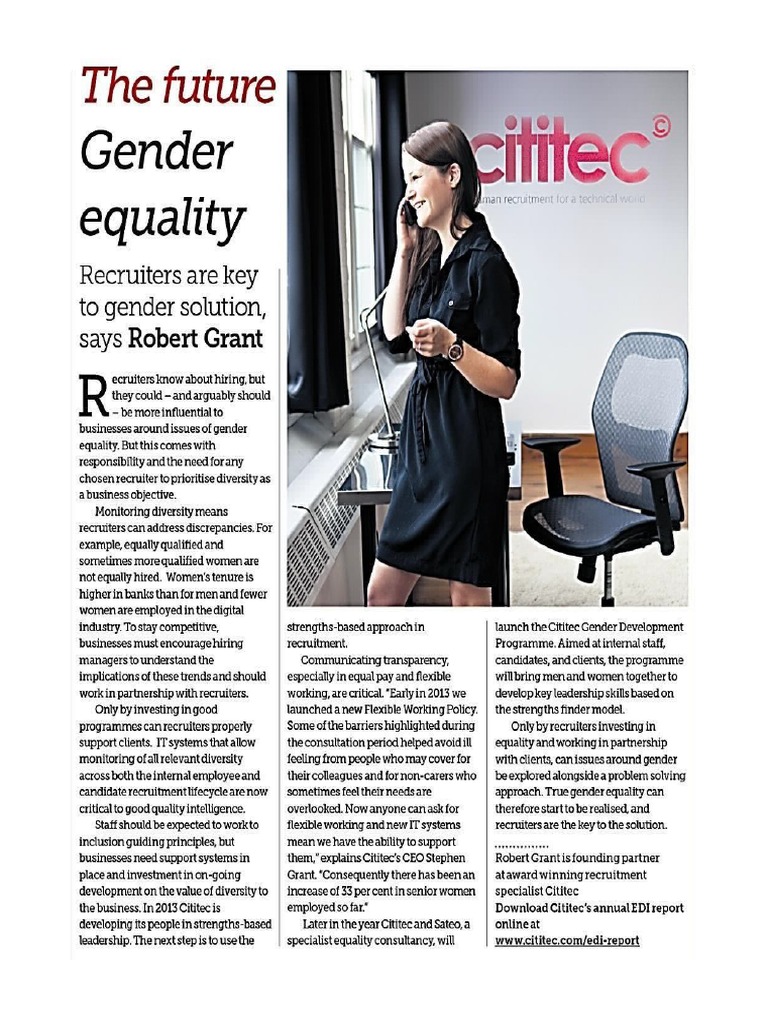 The Future of Gender Equality | PDF