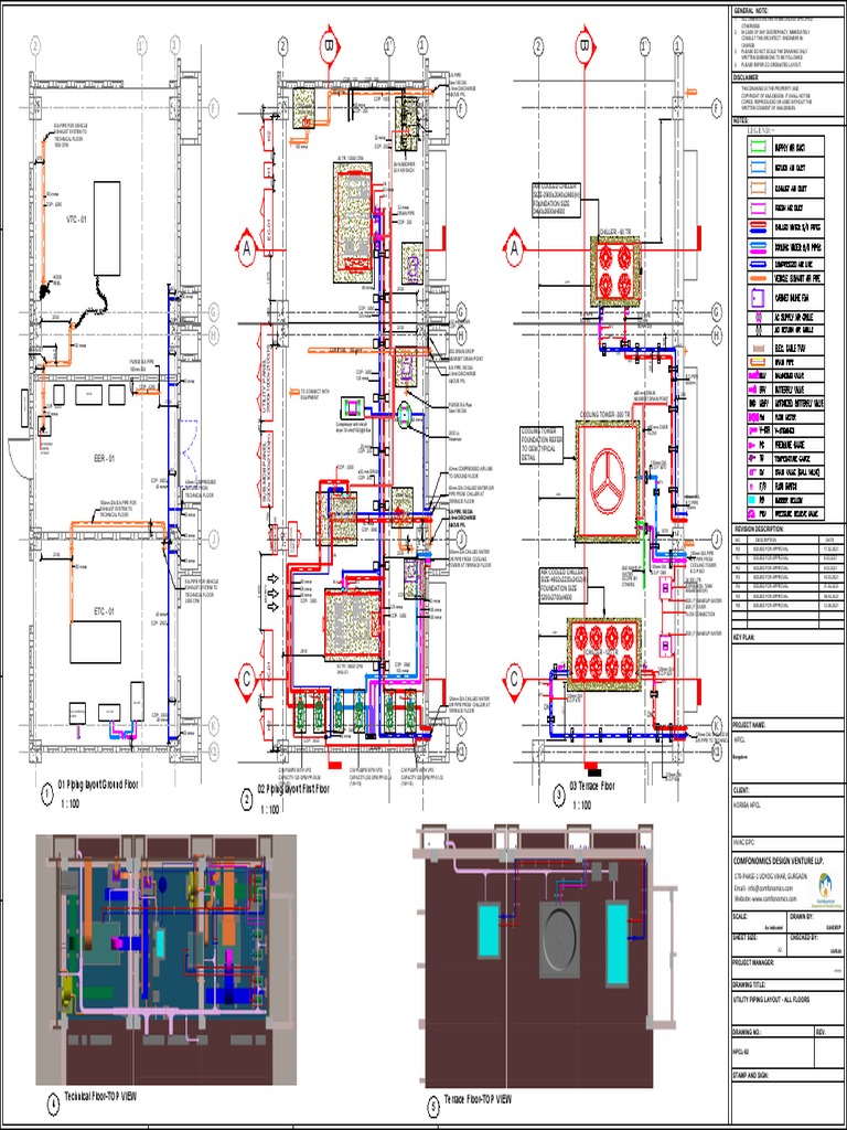 HPCL-02 - Hvac Piping Layout | PDF | Electromechanical Engineering ...