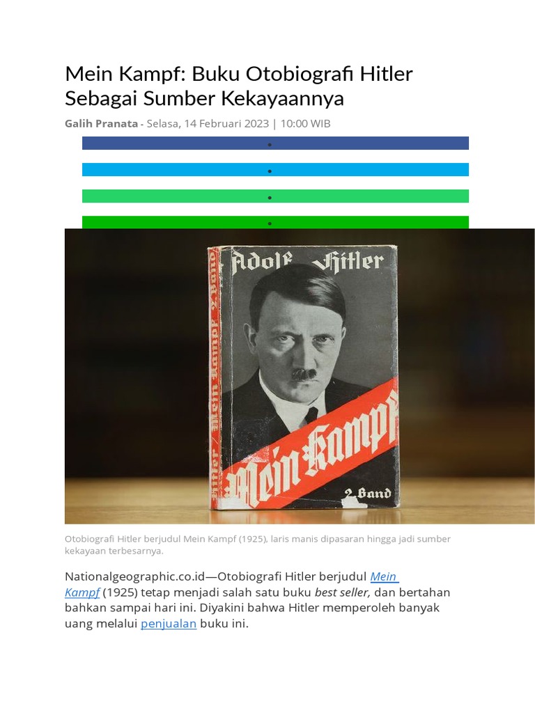 Mein Kampf | PDF | Klasik