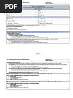 HSE Inspection Report - Template | PDF