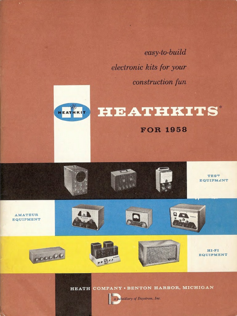 0 Heathkit - 1958 Catalog 70 Pages | PDF