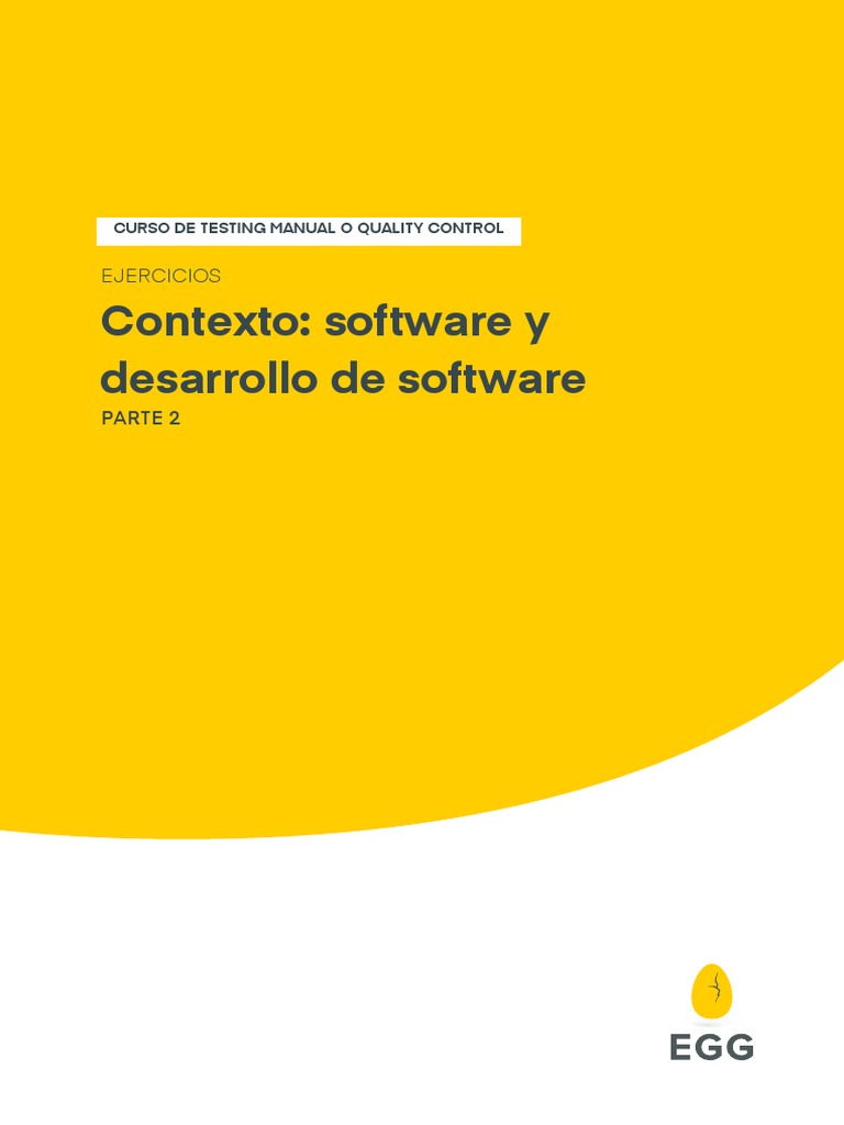 3 - Ejercicios Desarrollo de Software | PDF