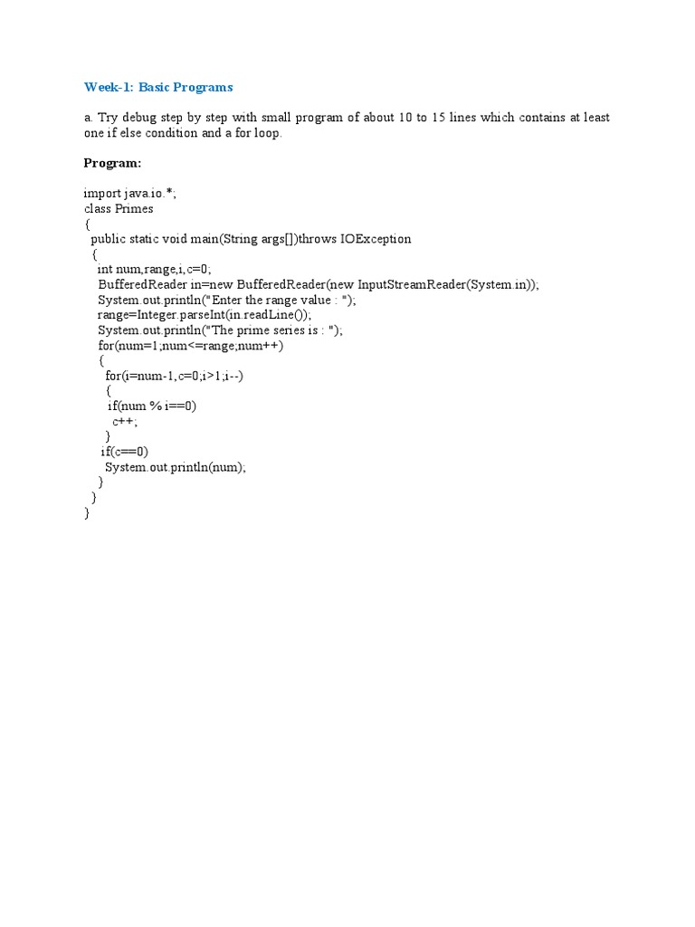 Java Lab Manual Pdf Method Computer Programming Constructor Object Oriented Programming 0329