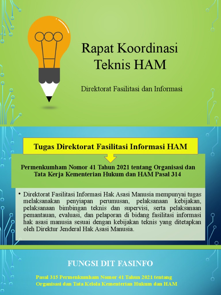 Presentasi Rakor | PDF