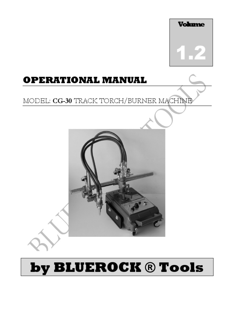 CG-30 Operational Manual | PDF | Mechanical Engineering | Electricity