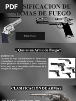 Clasificación de Armas Cortas y Largas | PDF