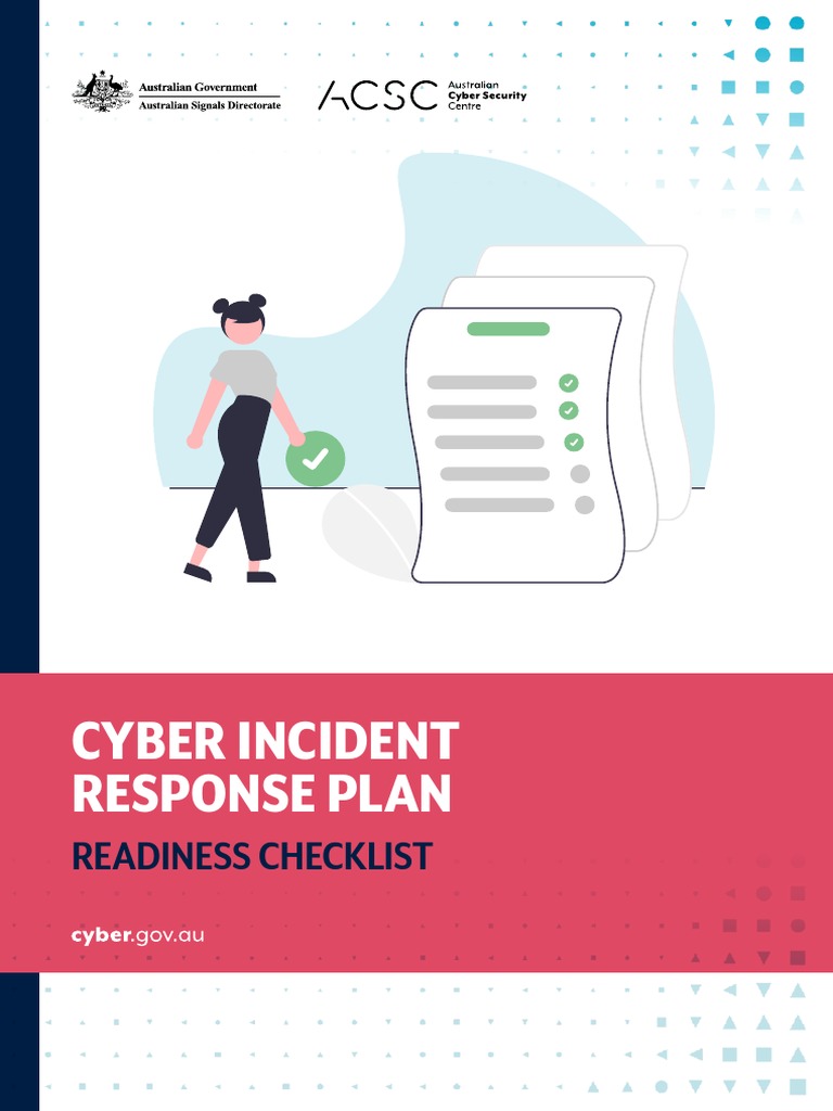 ACSC Cyber Incident Readiness Checklist - A4 | PDF | Computer Security | Security