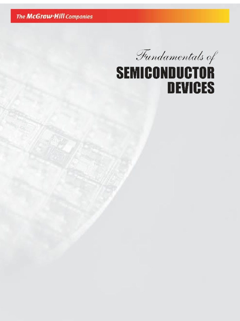 Fundamentals of Semiconductor Devices 007061220x 9780070612204 ...