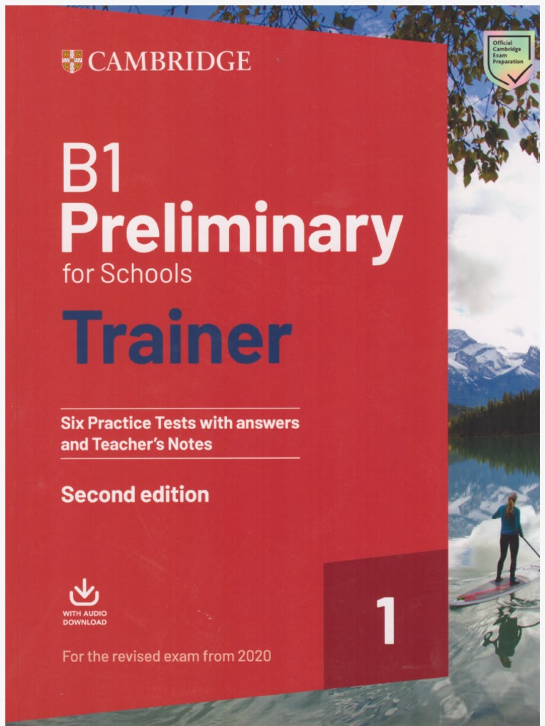 Keys For Exam - B1 - Level (2020) - Preliminary - For - Schools | PDF