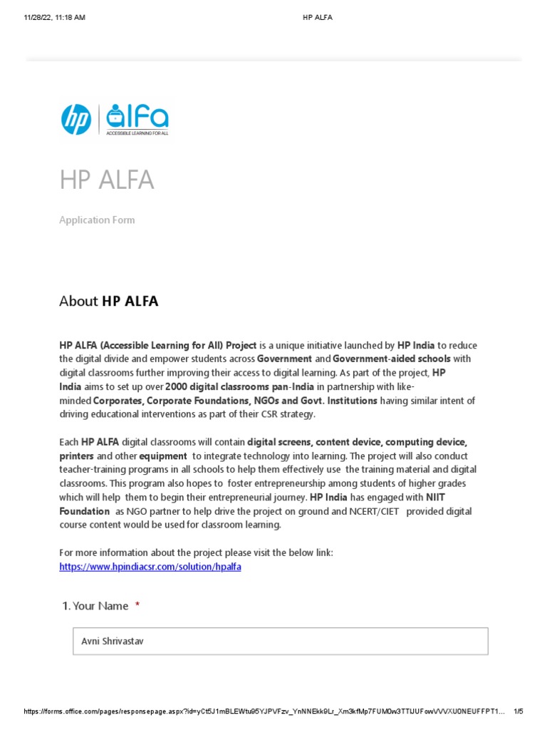 HP Alfa | Download Free PDF | Privacy | Hewlett Packard