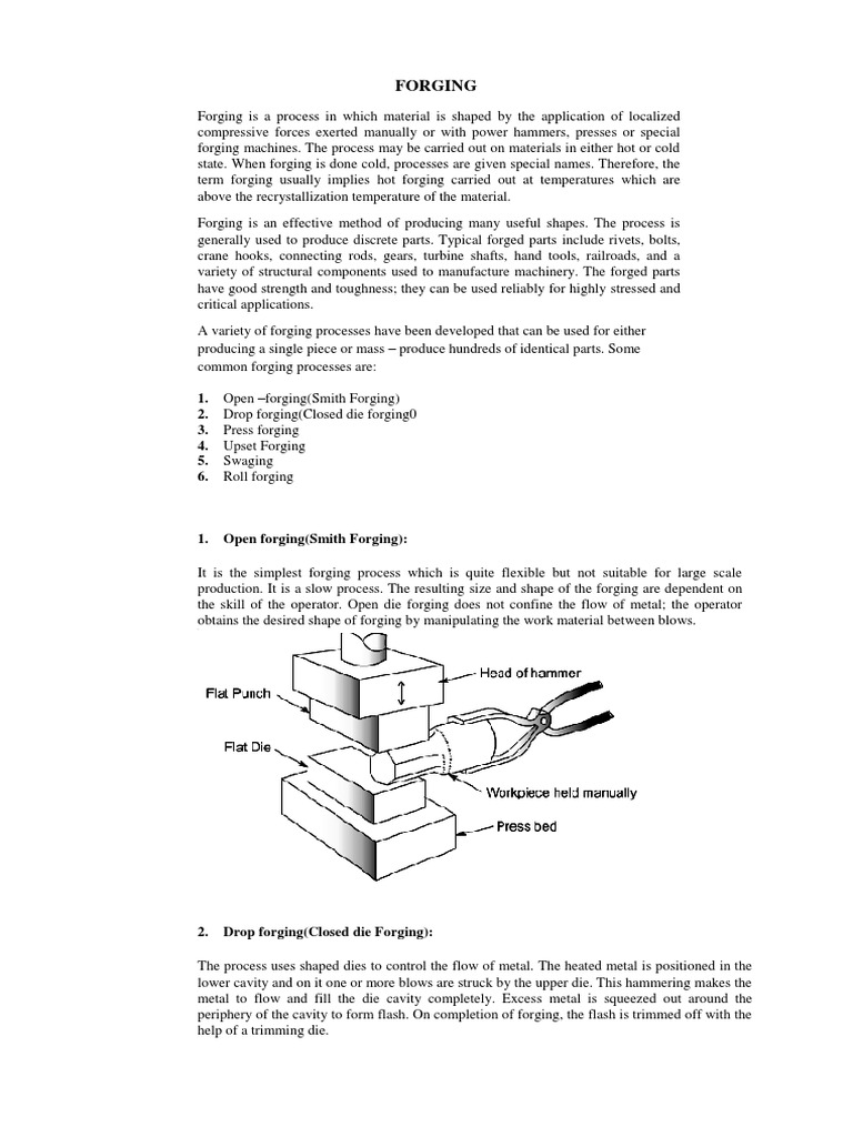 Forging Defect | PDF | Forging | Manufactured Goods
