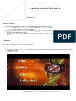 Lesson Plan Grade 10 Mutation | PDF | Genetic Code | Gene