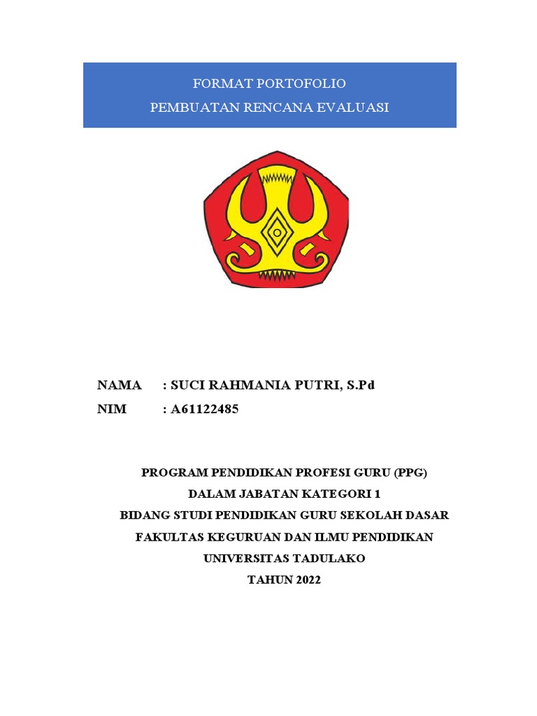 Pembuatan Rencana Evaluasi | PDF | Karier & Perkembangan