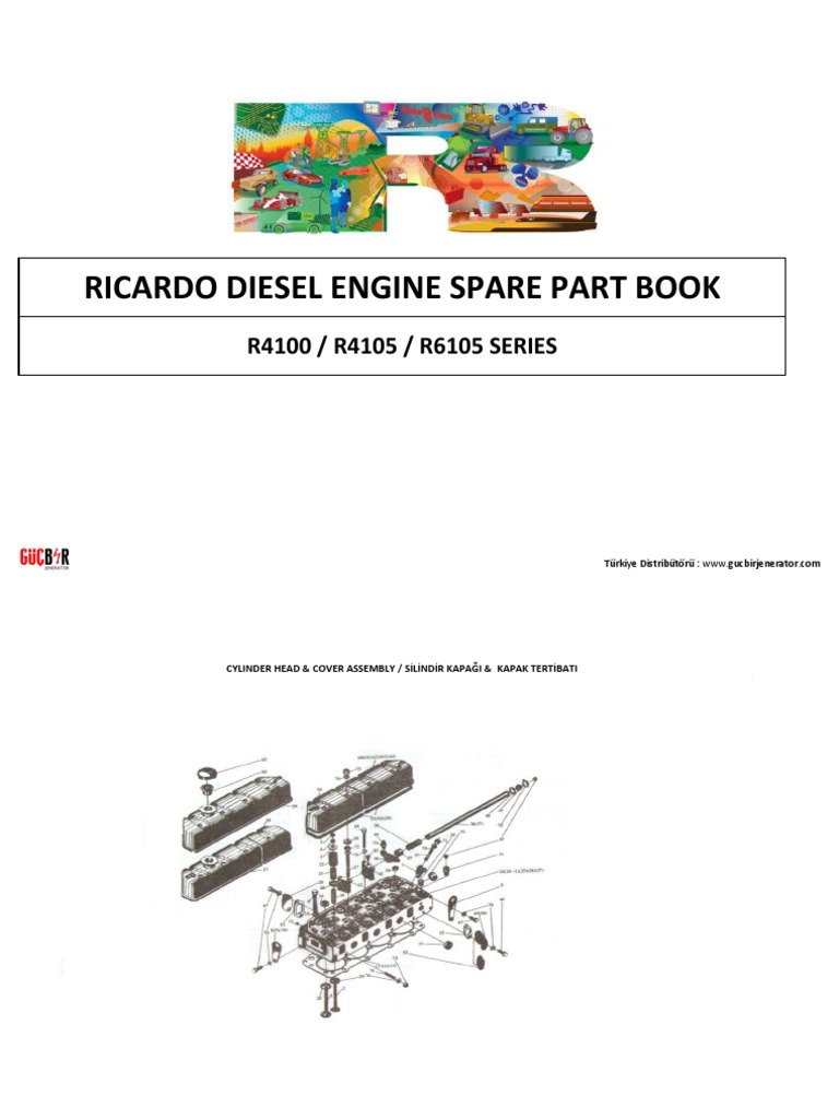 Ricardo Spare Part Book | PDF