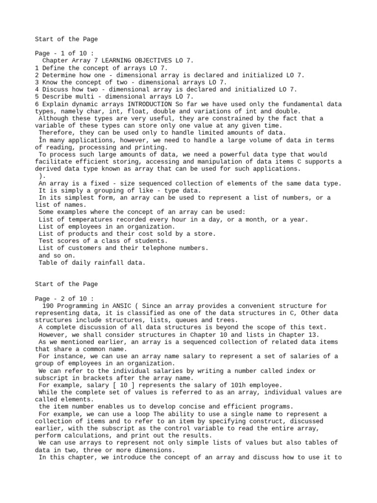 C Programming Chapter 5 Pdf Variable Computer Science String Computer Science 1686