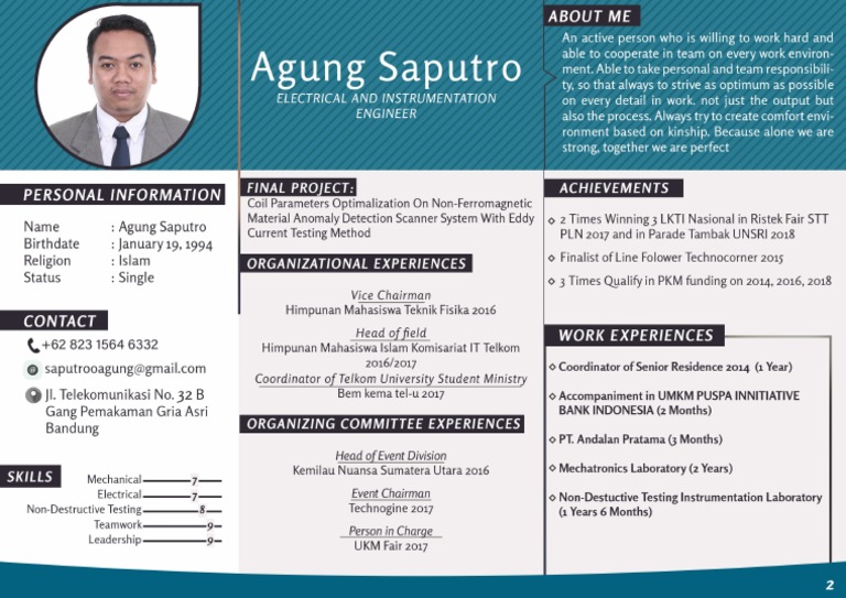 CV - Agung Saputro | PDF